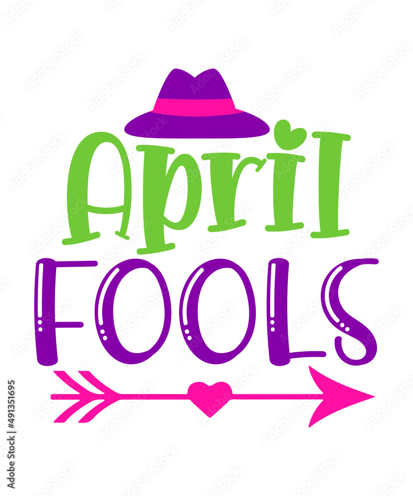 April Fools SVG, Funny svg, Joke Svg, April Fools Day svg, Little Miss ...