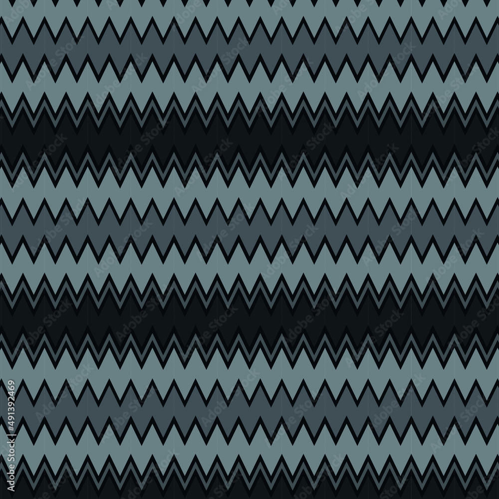 traditional art indonesia kalimantan zig zag tribal borneo dayak ethnic ...