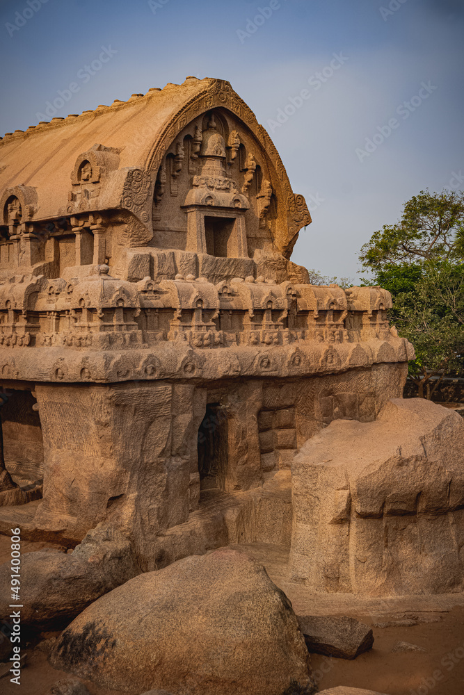 Exclusive Monolithic - Five Rathas or Panch Rathas are UNESCO World ...