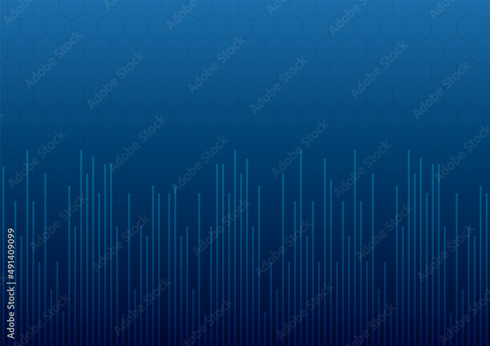 Business background vector. Blue Background. Dark blue abstract ...