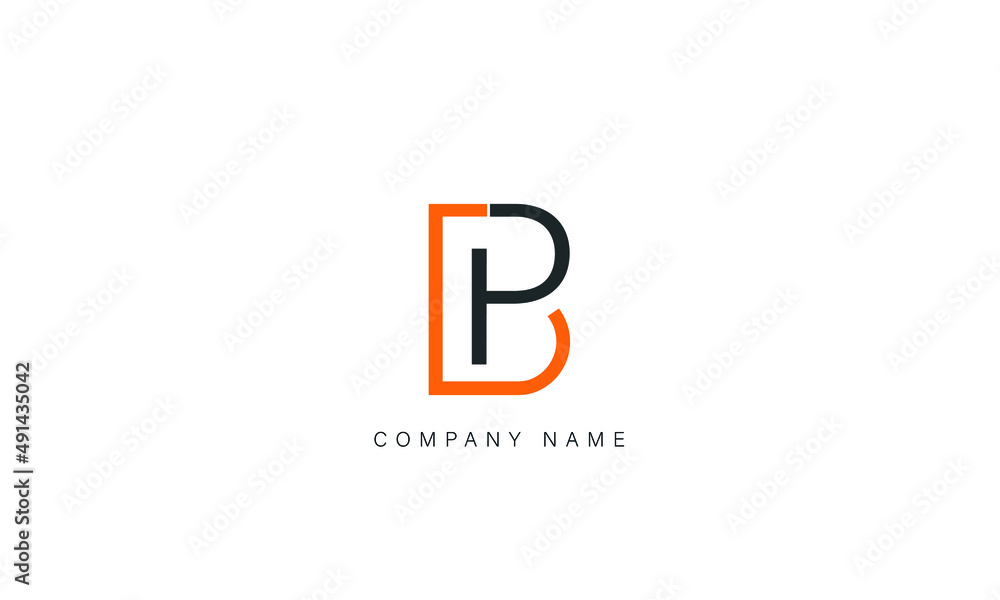 BP, PB, BP, Letters Logo Monogram Stock Vector | Adobe Stock
