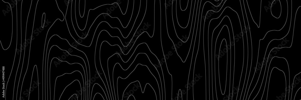 Wood texture imitation, white lines on black background, vector design ...