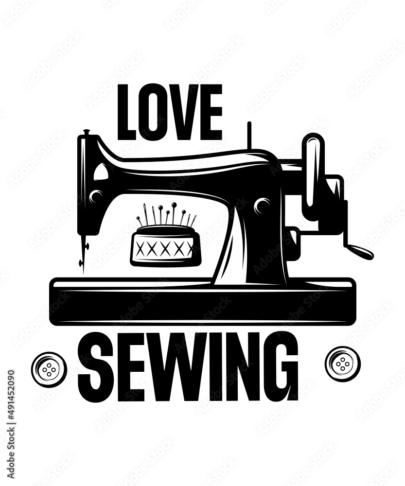 Vetor do Stock: Sewing Svg, Sewing svg bundle, Sewing cut file, Sewing ...