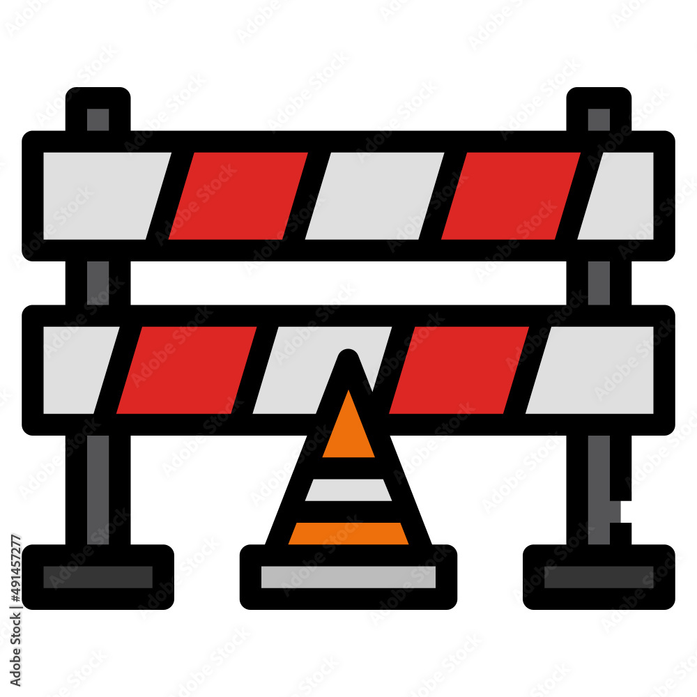 barrier Stock Vector | Adobe Stock