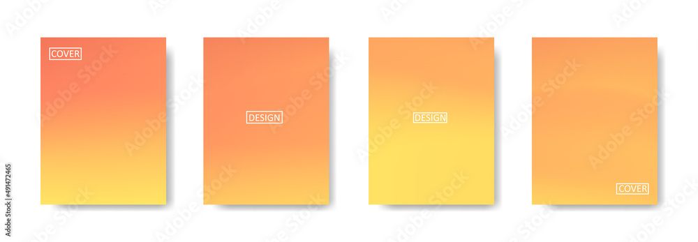 abstract gradation background for banner poster cover Stock Vector ...