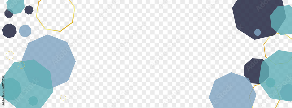 Dark Blue Atom Background Transparent Vector. Honeycomb Science ...