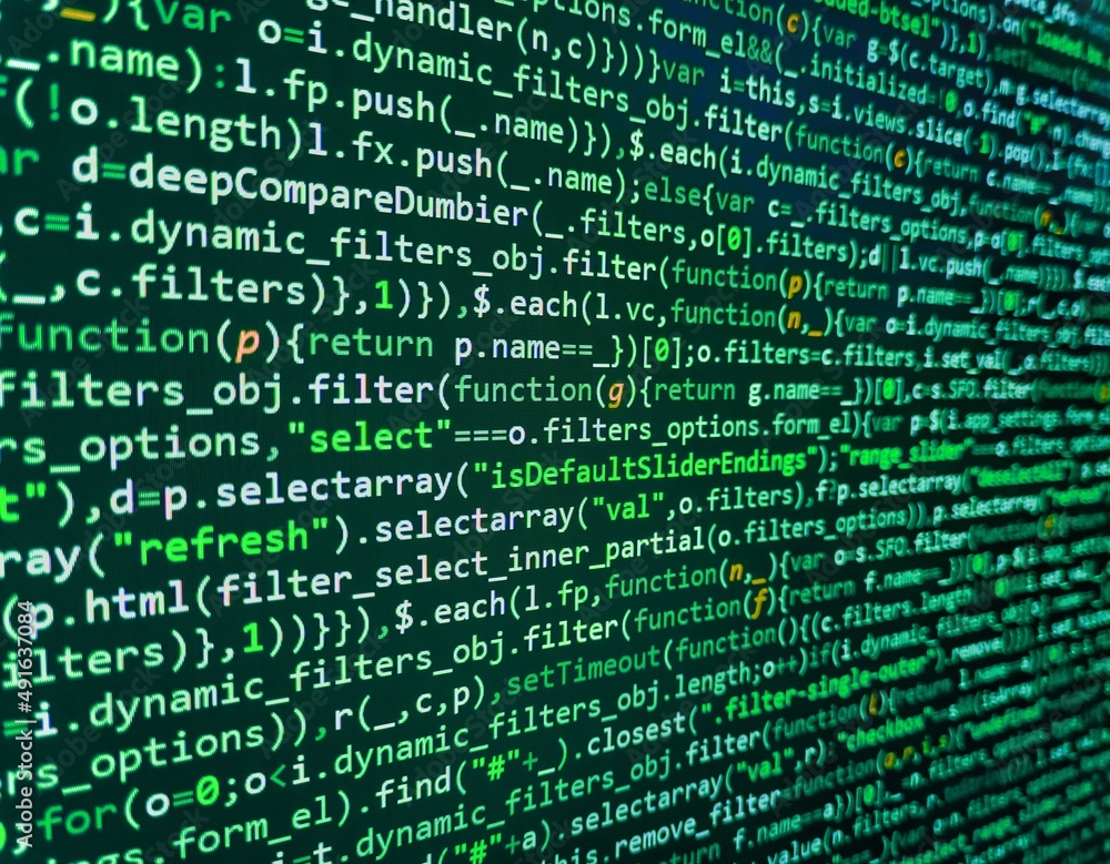 Programming code abstract background screen of software. Big data and ... Programming code abstract background screen of software. Big data and ...
