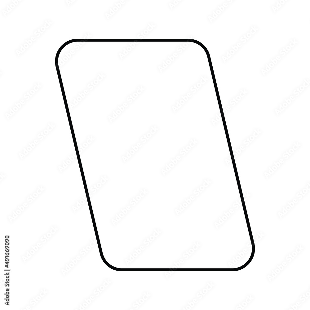 parallelogram shape illustration vector graphic. basic shape perfect ...