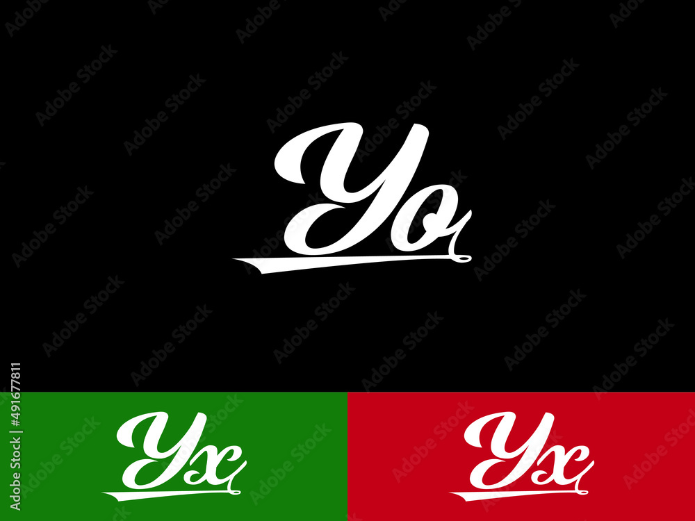 Letter YO Signature logo, Signature Yo y&o typography letter logo image ...