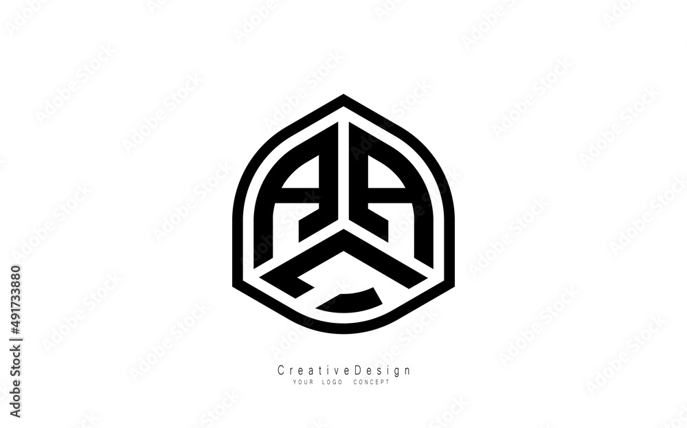 AAI letter logo design template vector Stock Vector | Adobe Stock