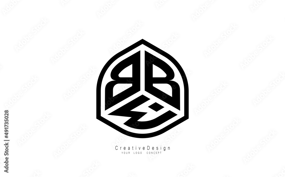 BBM letter logo design template vector Stock Vector | Adobe Stock