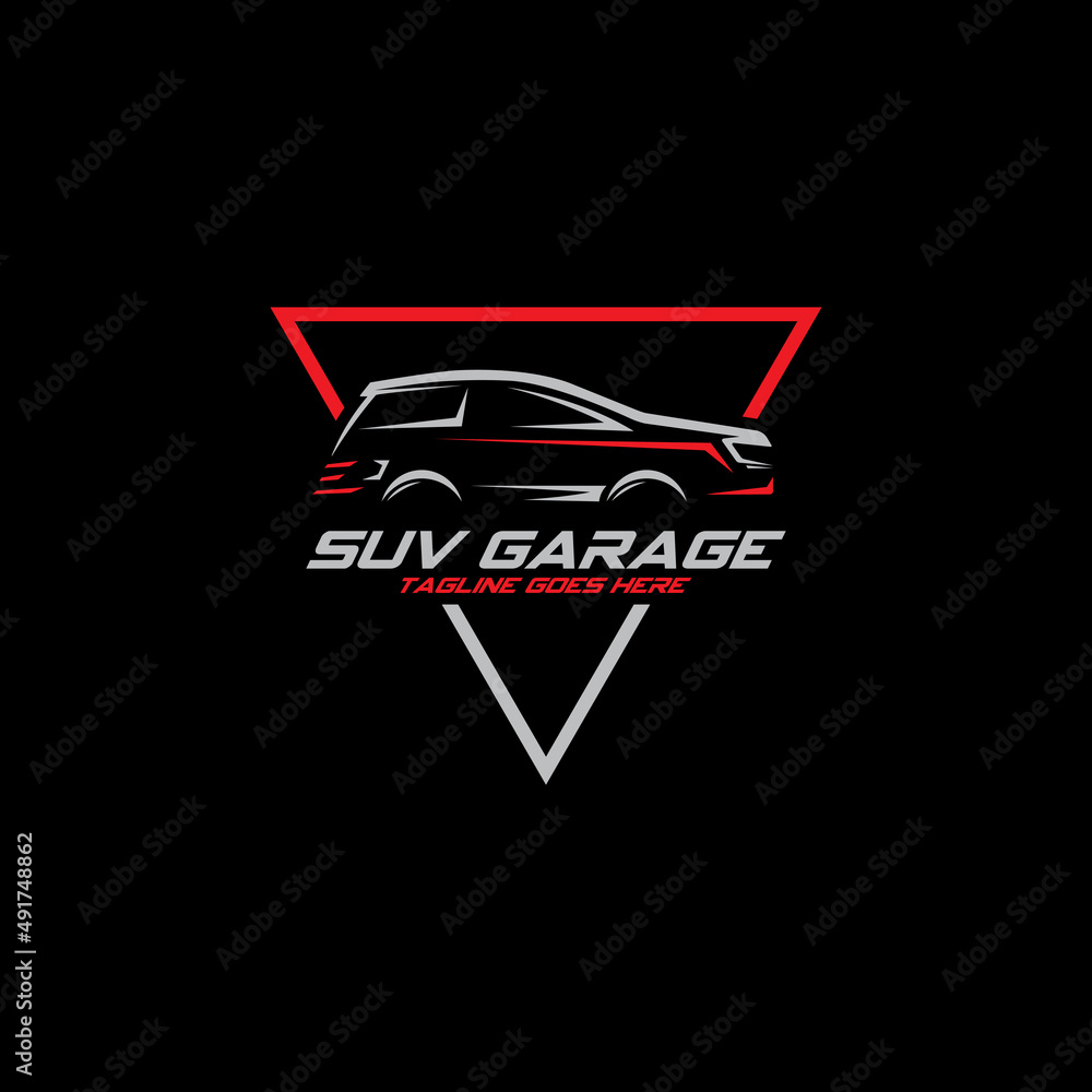 SUV Garage automotive car logo shield designs, Perfect logo for ...