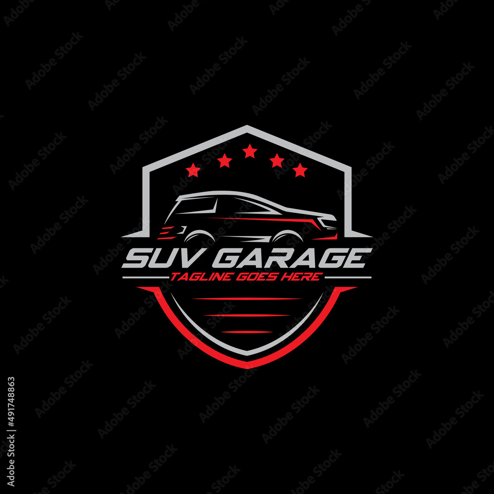 SUV modification car logo shield designs, Perfect logo for automotive ...