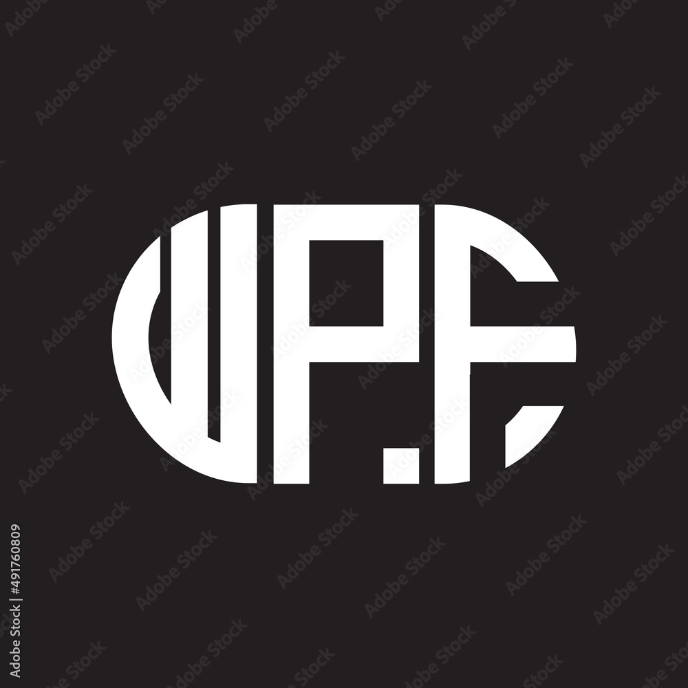 WPF letter logo design. WPF monogram initials letter logo concept. WPF ...
