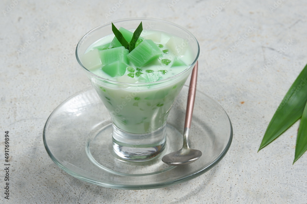 Buko salad or buko pandan, usually sliced as a young coconut salad,is a ...