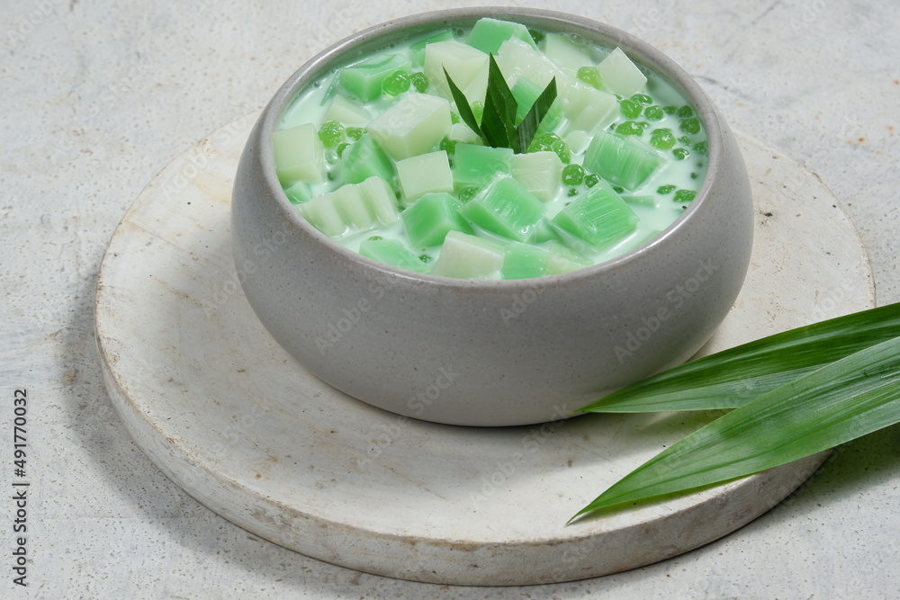 Buko salad or buko pandan, usually sliced as a young coconut salad,is a ...