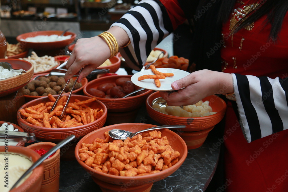 Traditional Bengali, Indian Food and Sweets. Pahela Boishakh Foods ...