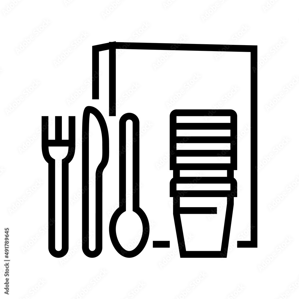 polystyrene thermoplastic line icon vector. polystyrene thermoplastic ...