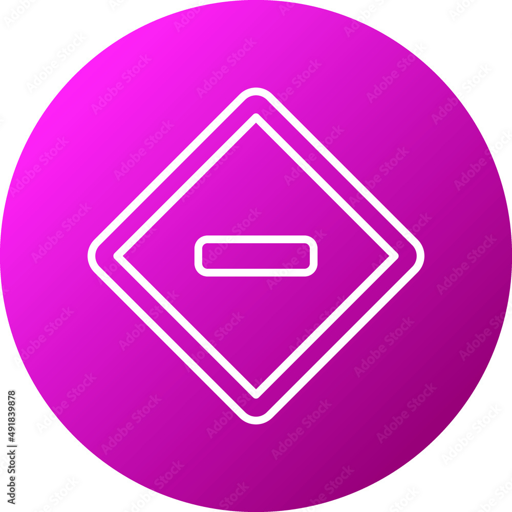 Vector Design No Entry Icon Style Stock Vector | Adobe Stock