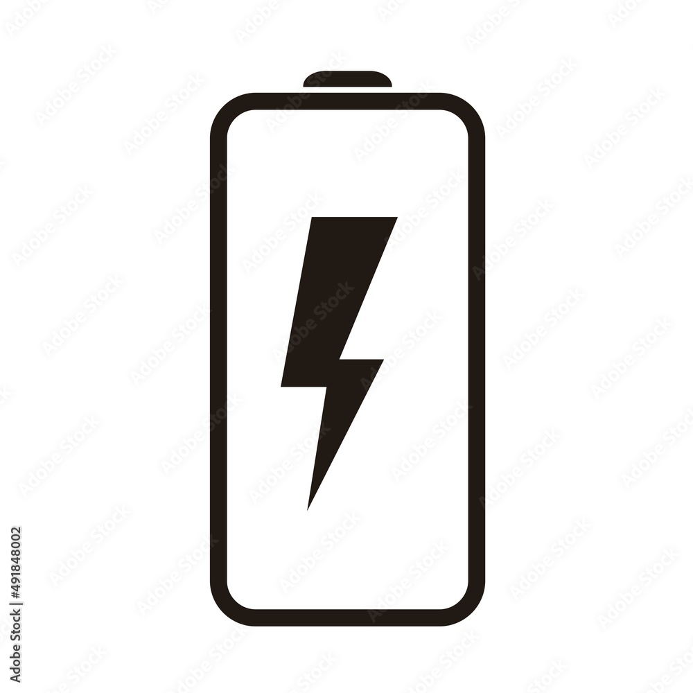 empty battery or energy symbol vector design Stock Vector | Adobe Stock