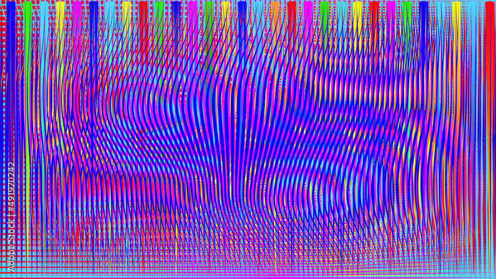 Glitch distorted geometric background . Modern art design . Noise ...