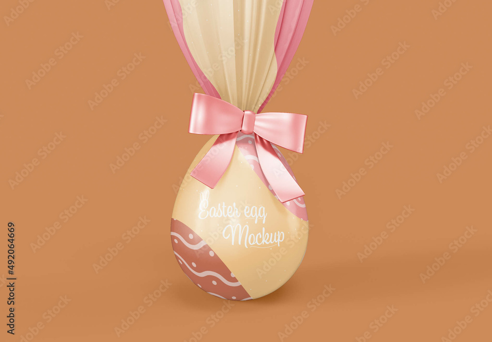 Easter Egg Packaging Mockup Stock Template | Adobe Stock