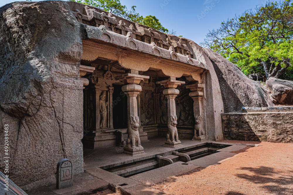 Exclusive Monolithic Rock Carved- Varaha Cave Temple is UNESCO's World Heritage Site located at ...