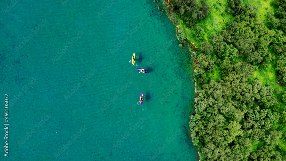 A stunning overhead picture of the beaches of the Sultanate of Oman ...