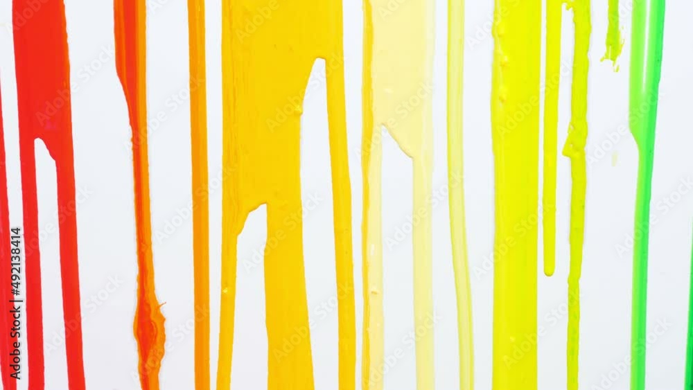 Video Stock .Lines of rainbow colors streaked in lines..rainbow tone ...