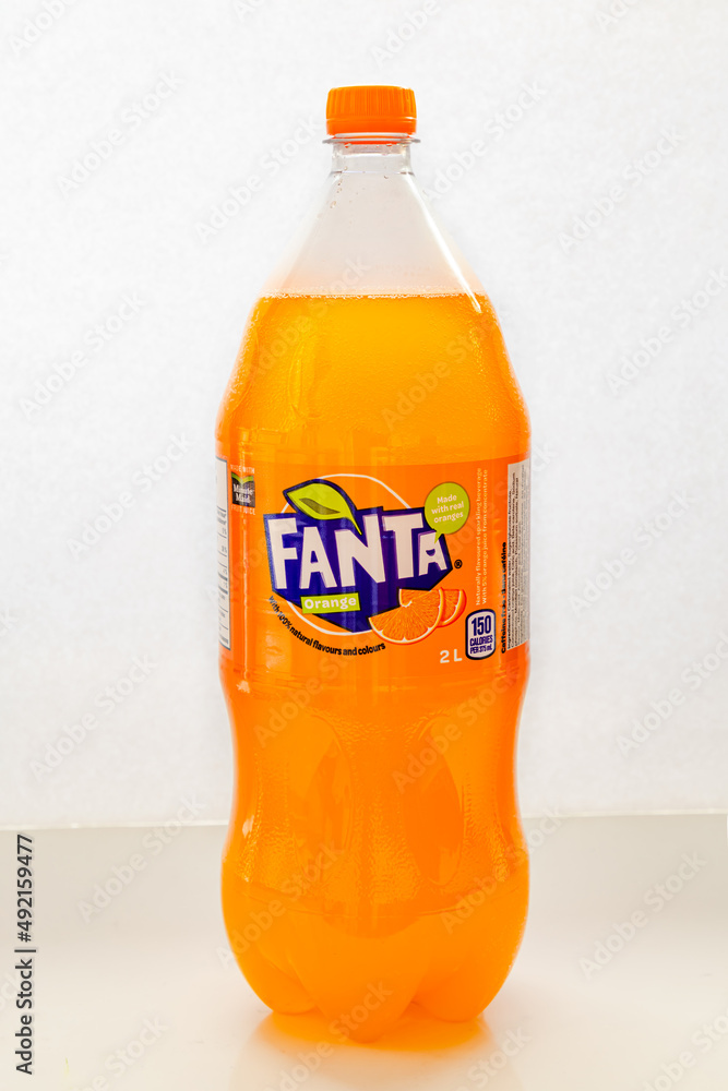 Calgary. Alberta, Canada. March 11, 2022. A botttle of 2 litres of ...