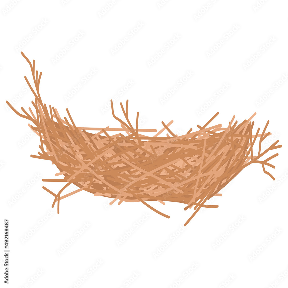 Nest Stock Vector | Adobe Stock