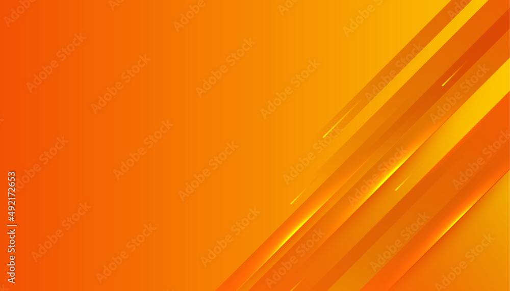 Modern professional orange presentation design background เวกเตอร์สต็อก ...