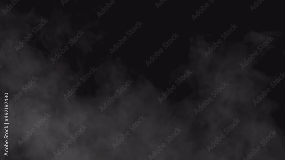 Smoke with Alpha channel. Realistic smoke or vapor clouds rise up, use ...