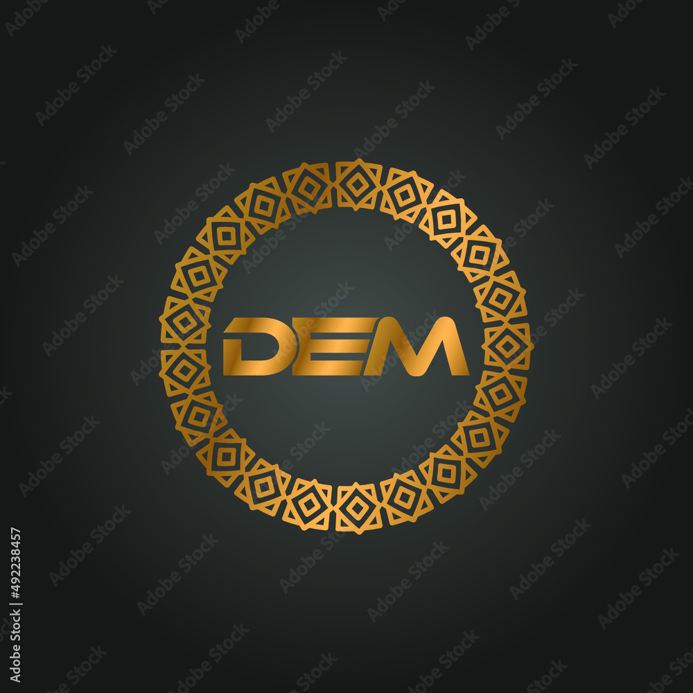 DMA letter design for logo and icon.vector illustration. Stock Vector ...