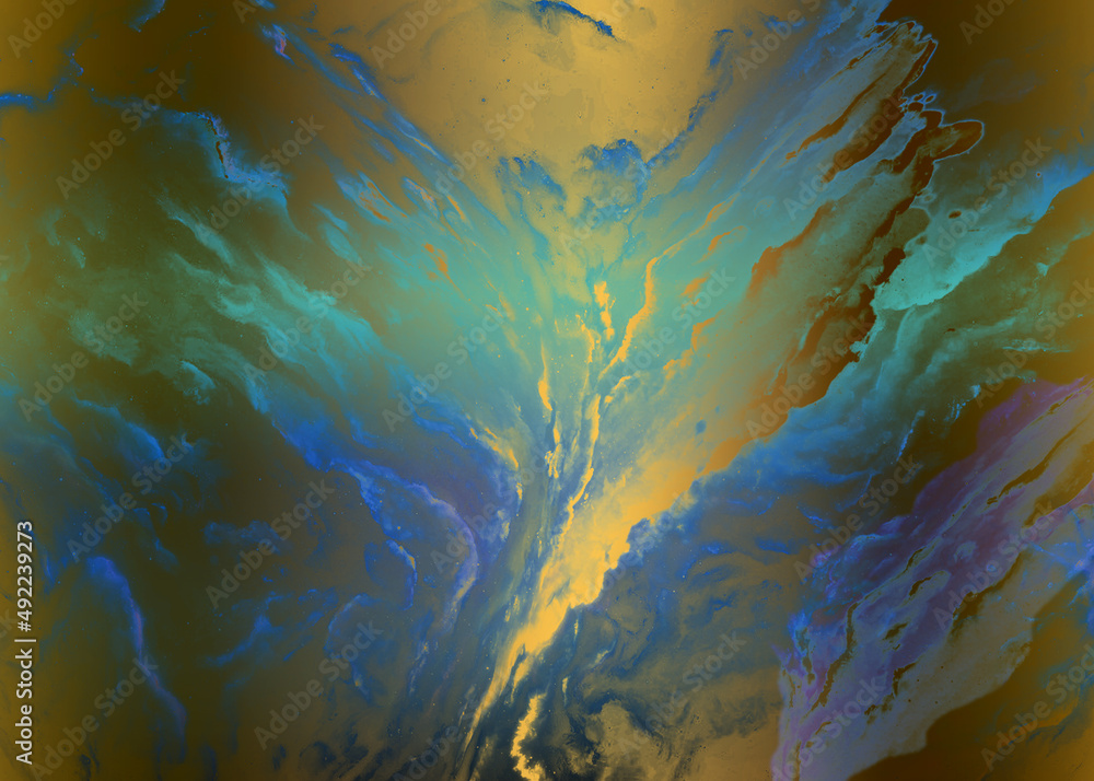 Golden Abstract decorative paper texture background for artwork ...