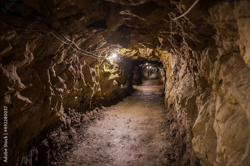 Adit Wlodarz as a part of Riese complex, underground tunnels built by ...