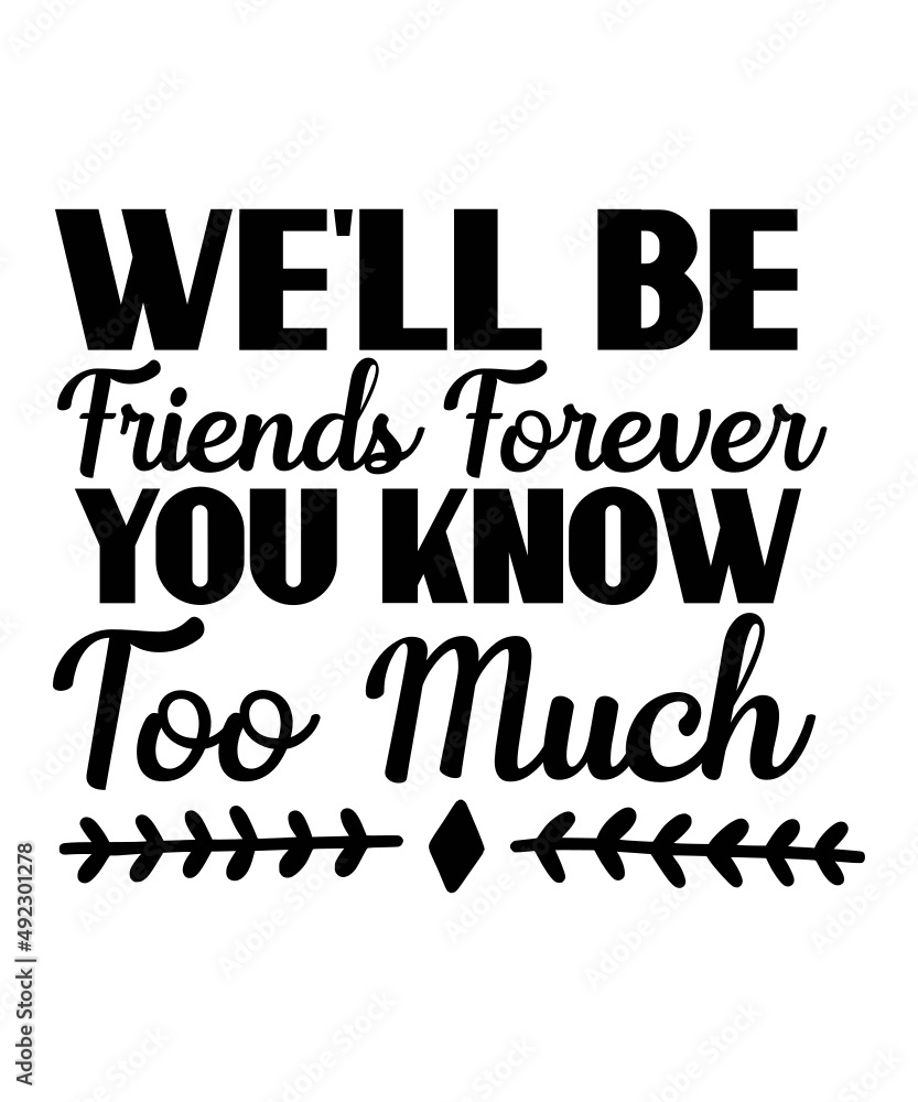 Friendship Svg Bundle, Best Friends Svg Designs,Friends Matching Shirts ...