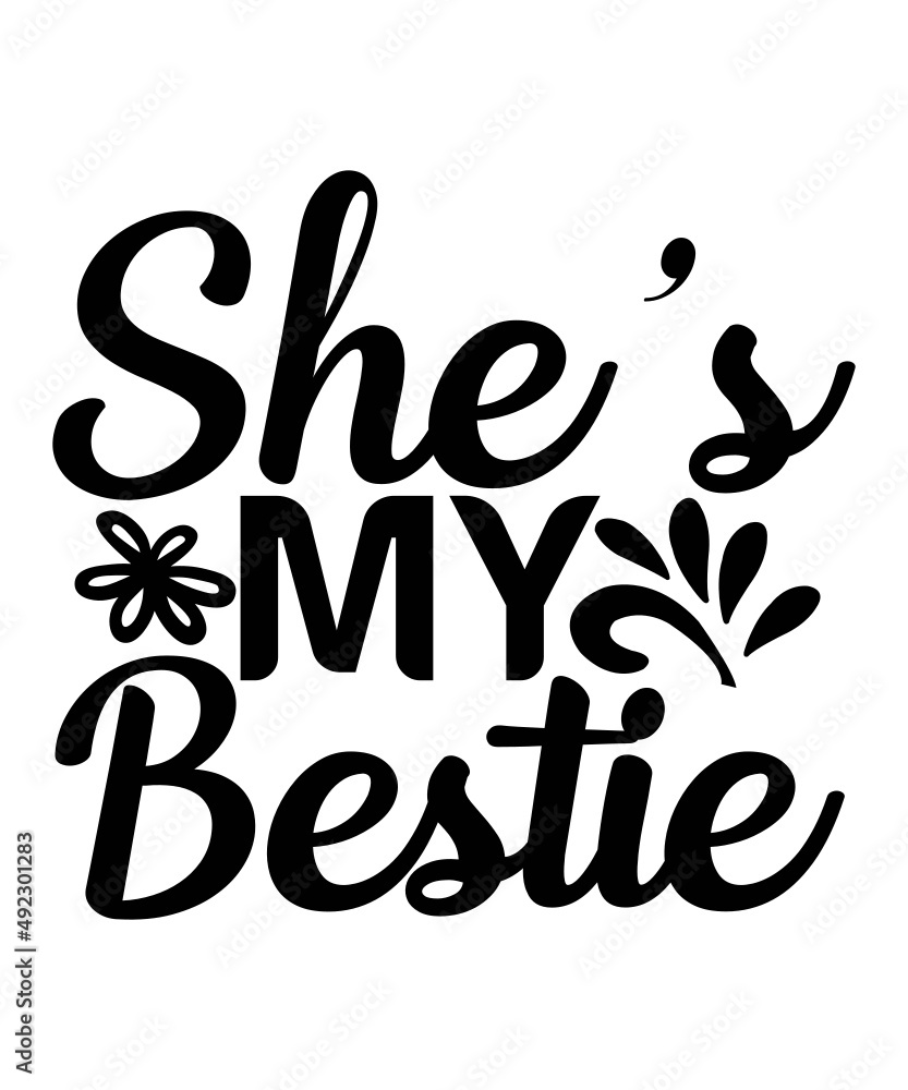 Friendship Svg Bundle, Best Friends Svg Designs,Friends Matching Shirts ...