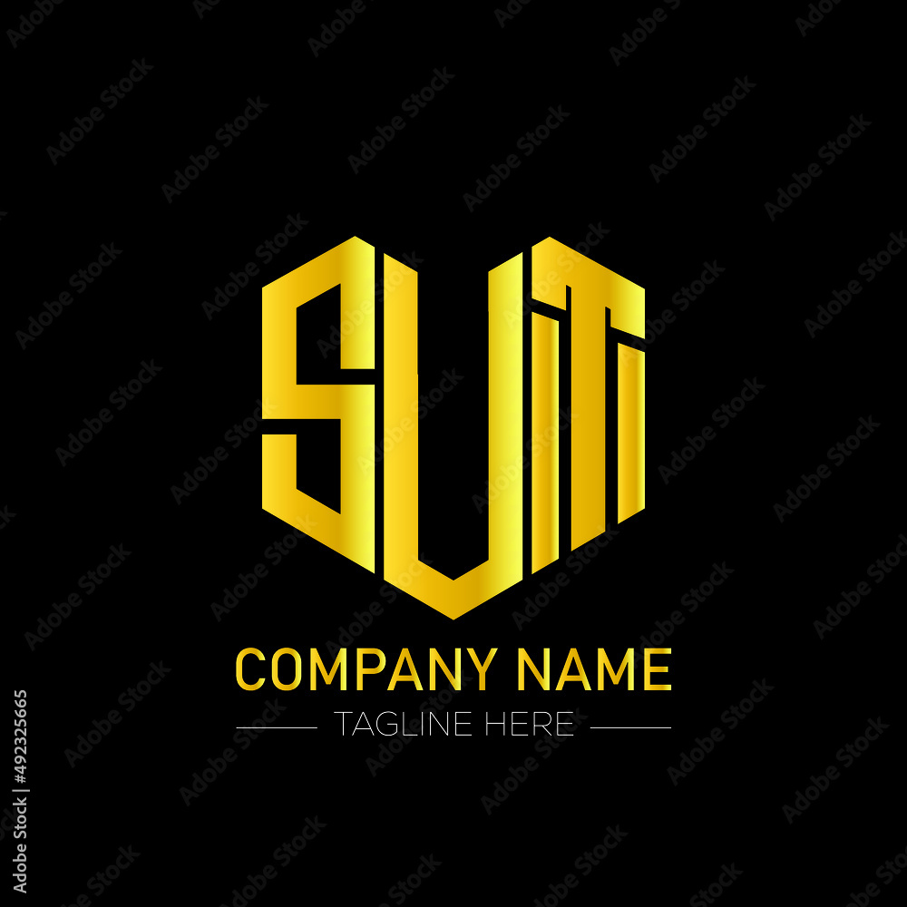SVT letter logo design on black background.SVT creative initials letter ...