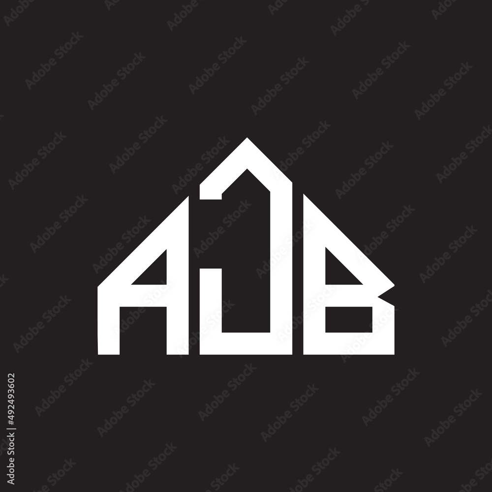 AJB letter logo design. AJB monogram initials letter logo concept. AJB ...