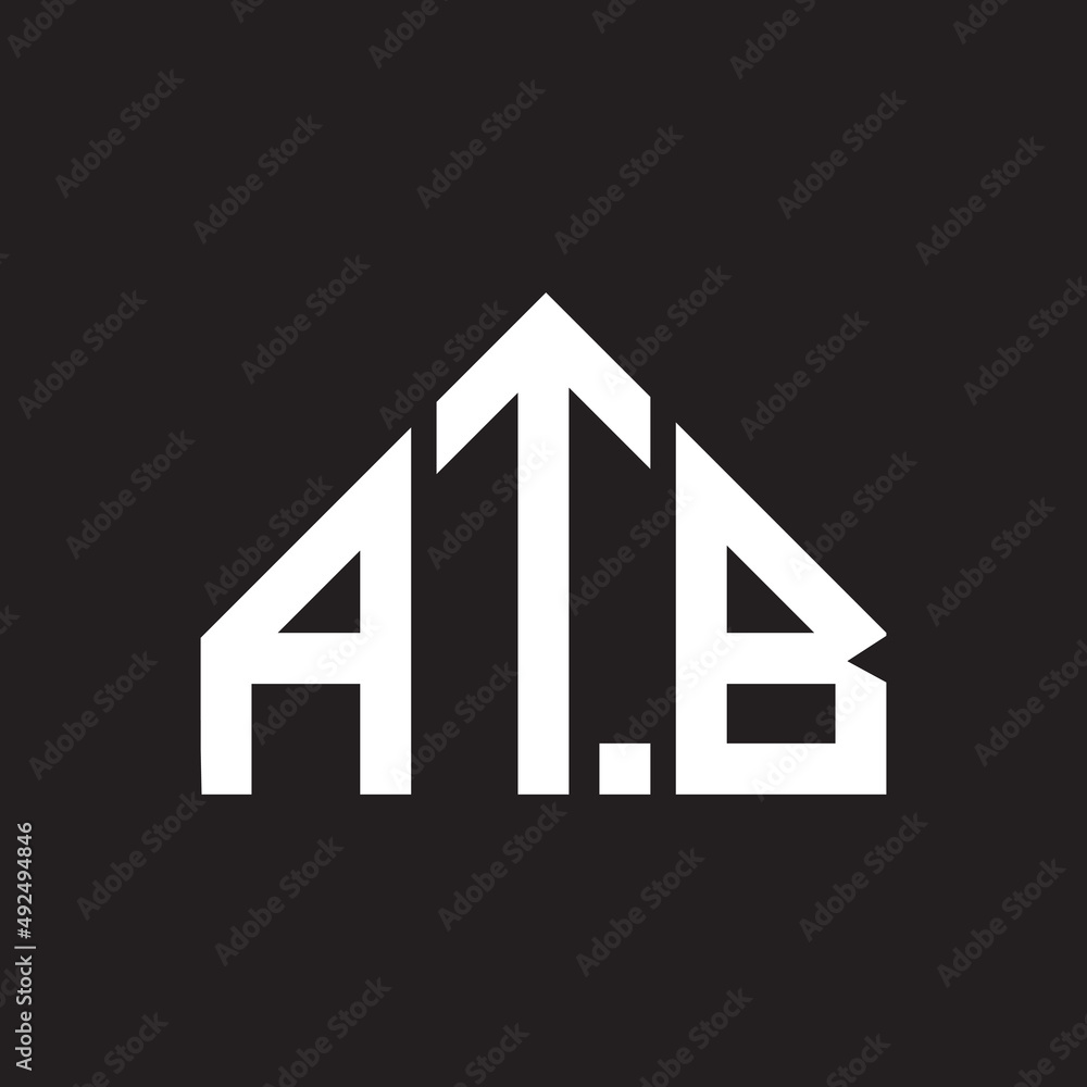 ATB letter logo design. ATB monogram initials letter logo concept. ATB ...
