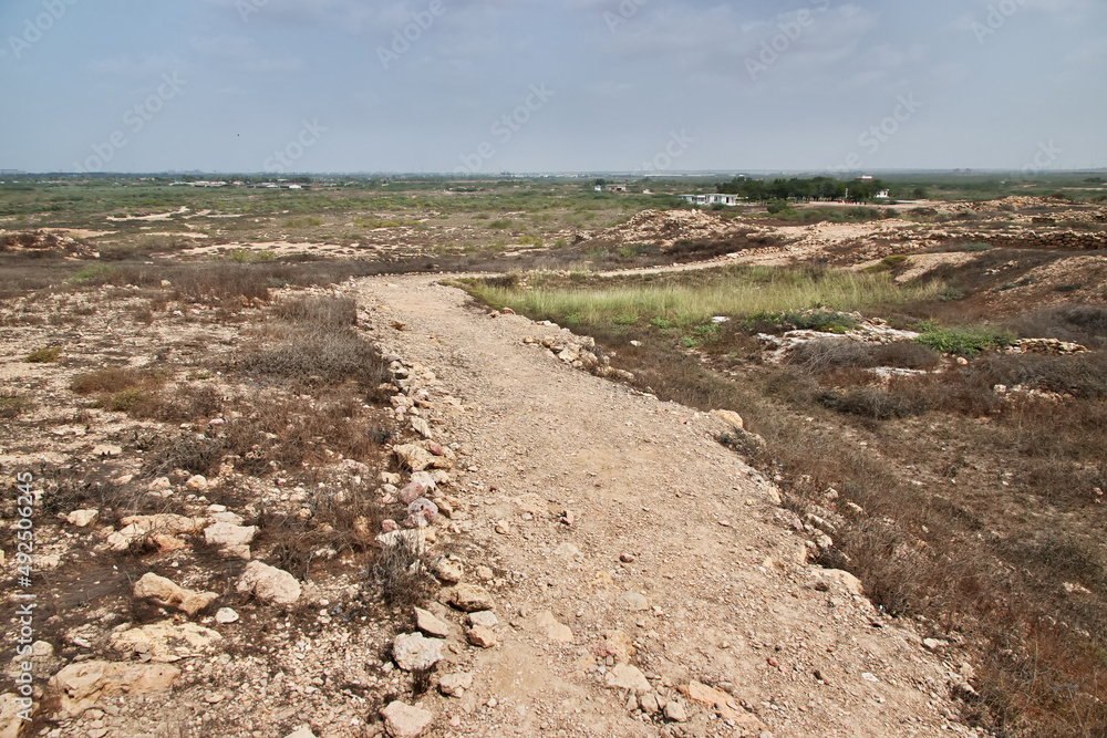 Archaeological Museum Banbhore close Karachi, Pakistan Stock Photo ...