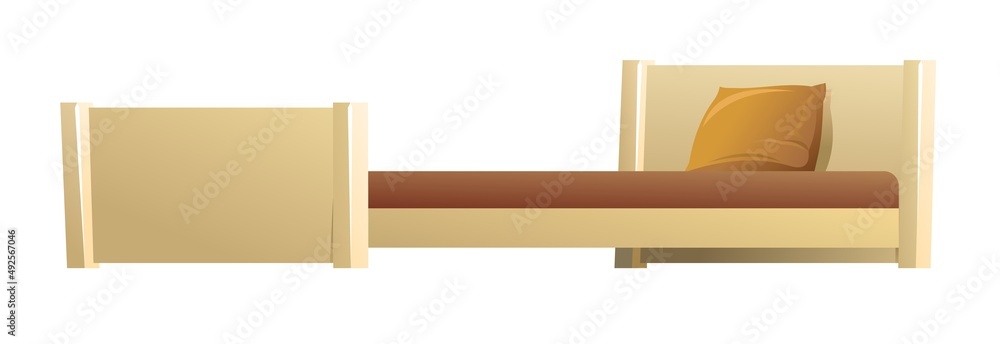 Modern Bed Side View