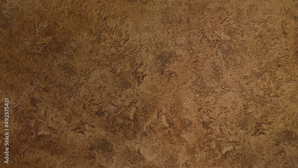 Overlay Anthracite Plaster Or Stucco Wall Serious Old Brown with Saddle Brown Colors High Res ...