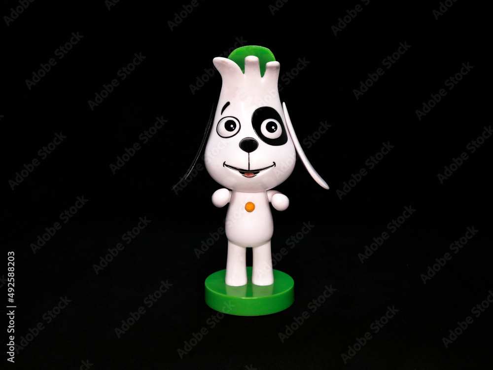 Doki. Toy of the character from the series Doki and his friends from ...