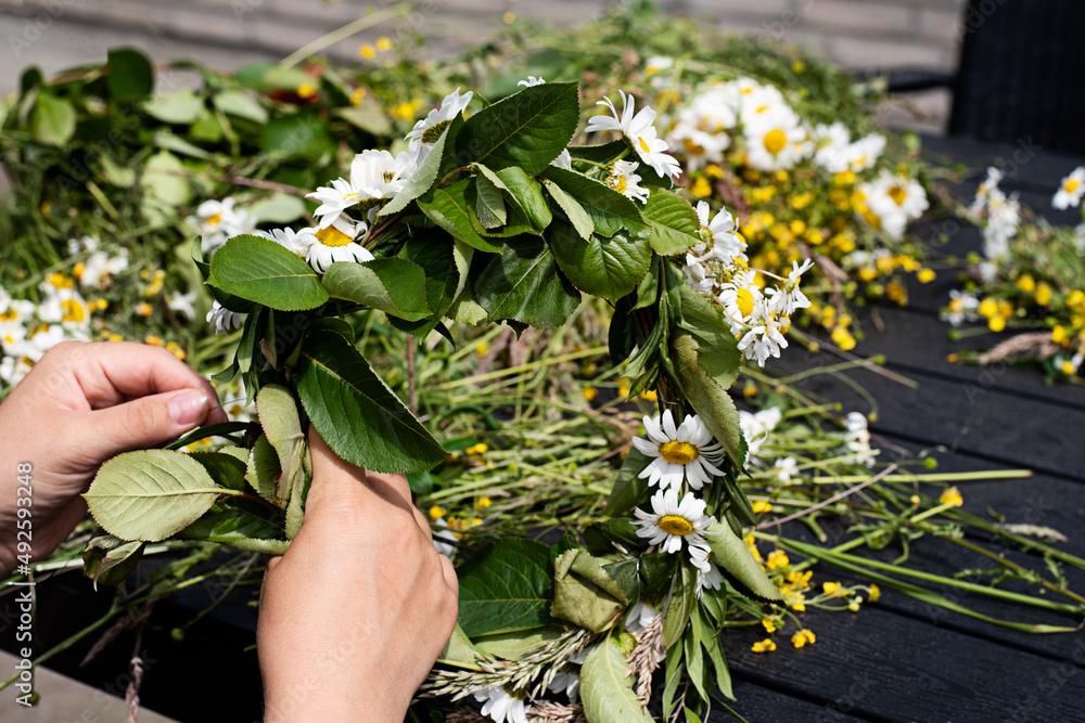 Swedish Midsummer Flower Crown