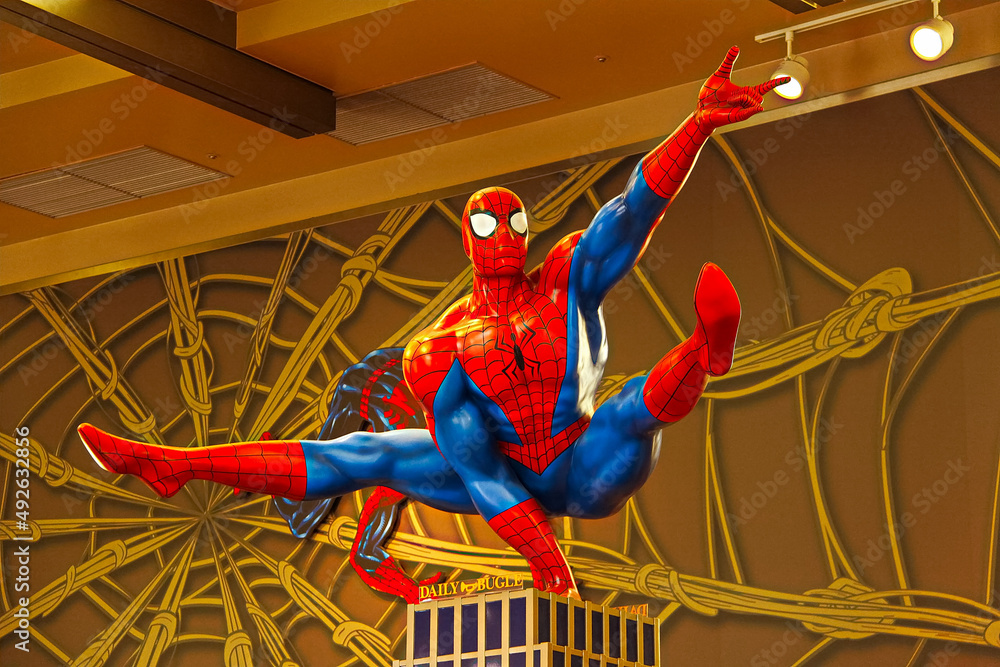 OSAKA, JAPAN - Jun 26, 2009 : Photo of the Amazing Adventure of Spider ...