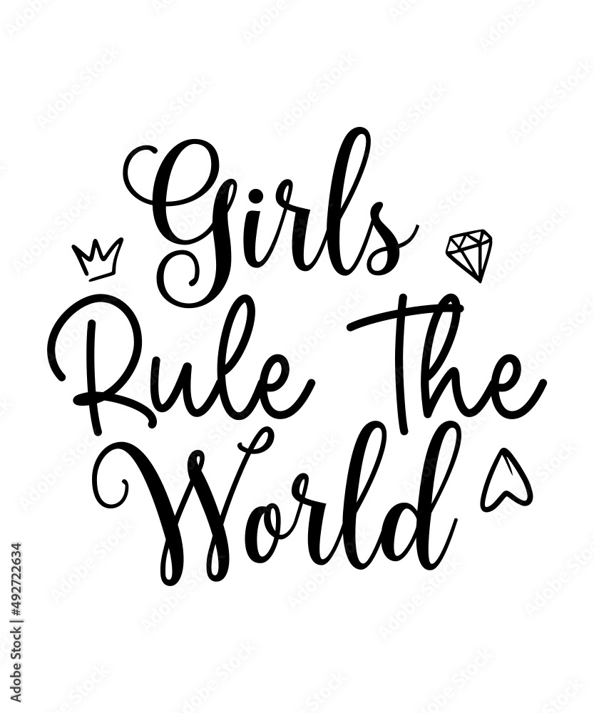Vetor do Stock: Positive Quotes SVG Bundle, Women Empowerment Svg ...