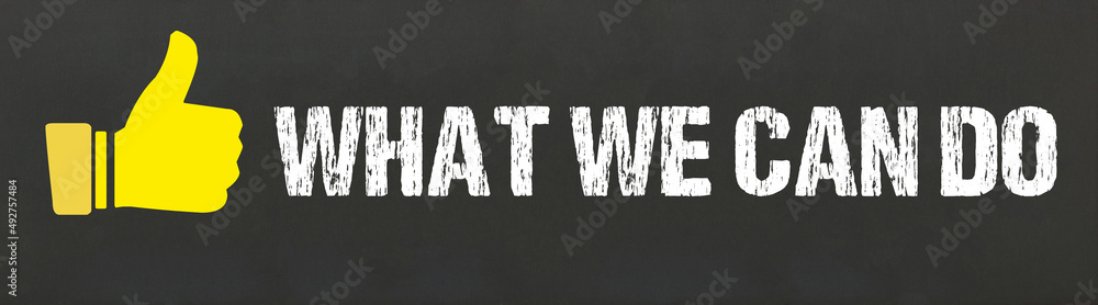 What we can do Stock Illustration | Adobe Stock