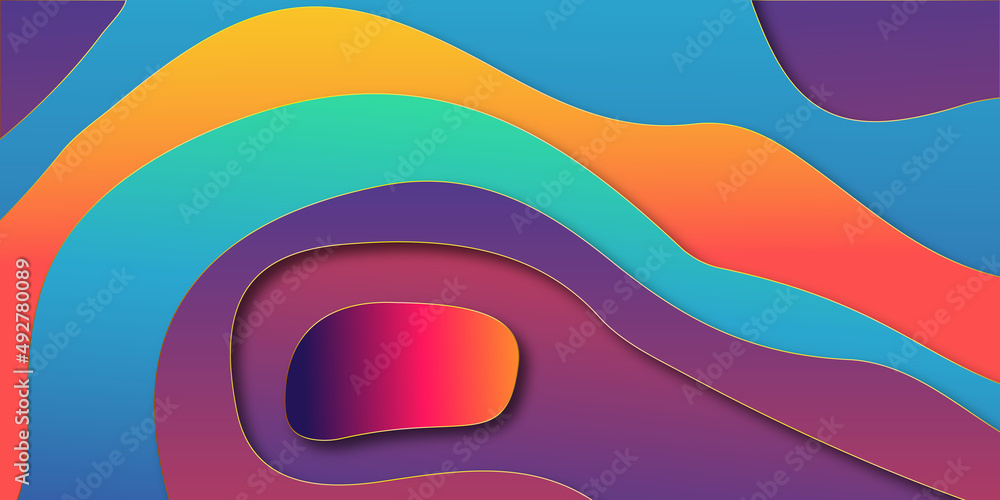 abstract colorful background and Abstract background with lines and ...